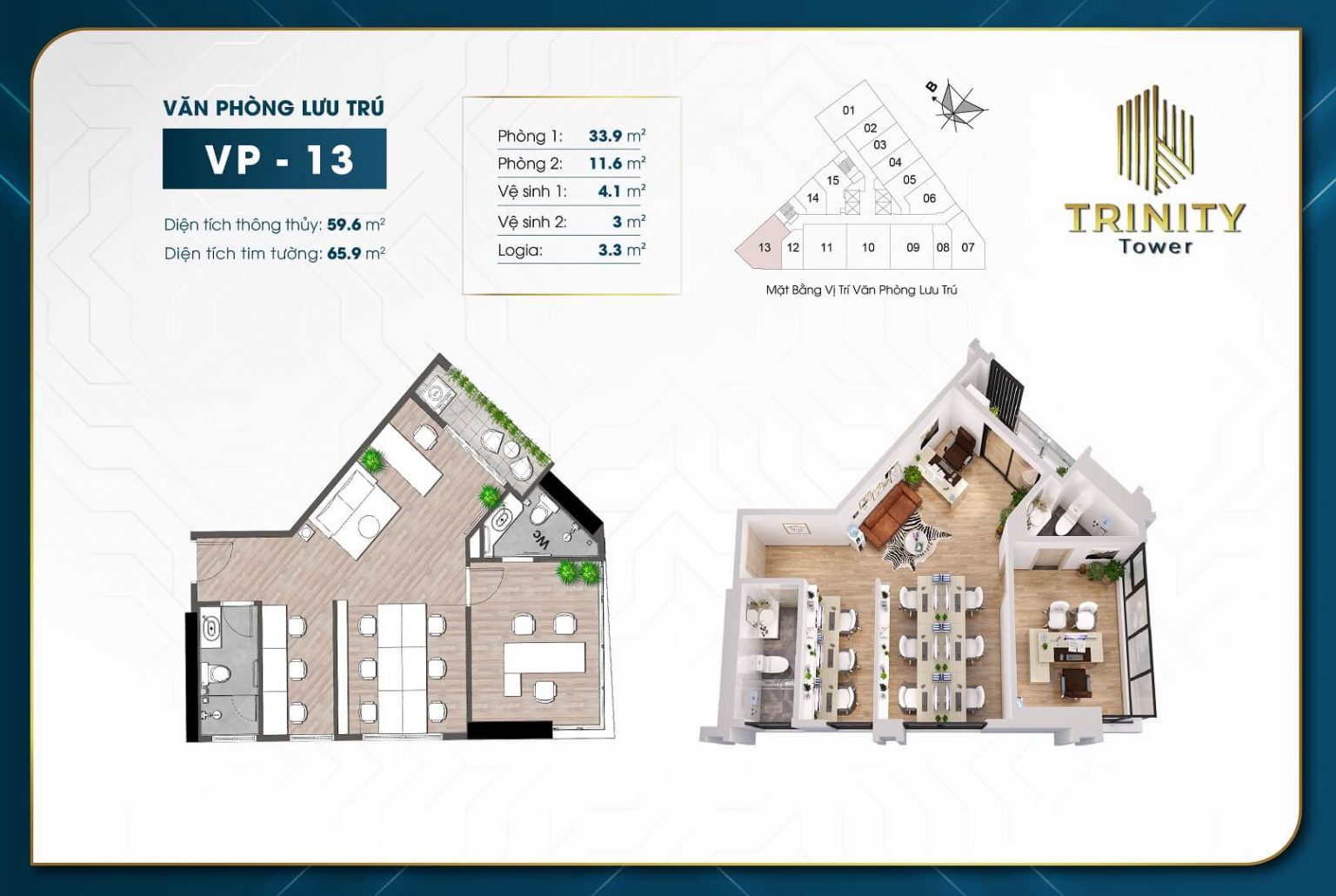 Trinity Tower 145 Hồ Mễ Trì - Bảng Giá Ưu Đãi Mới Nhất 2024
