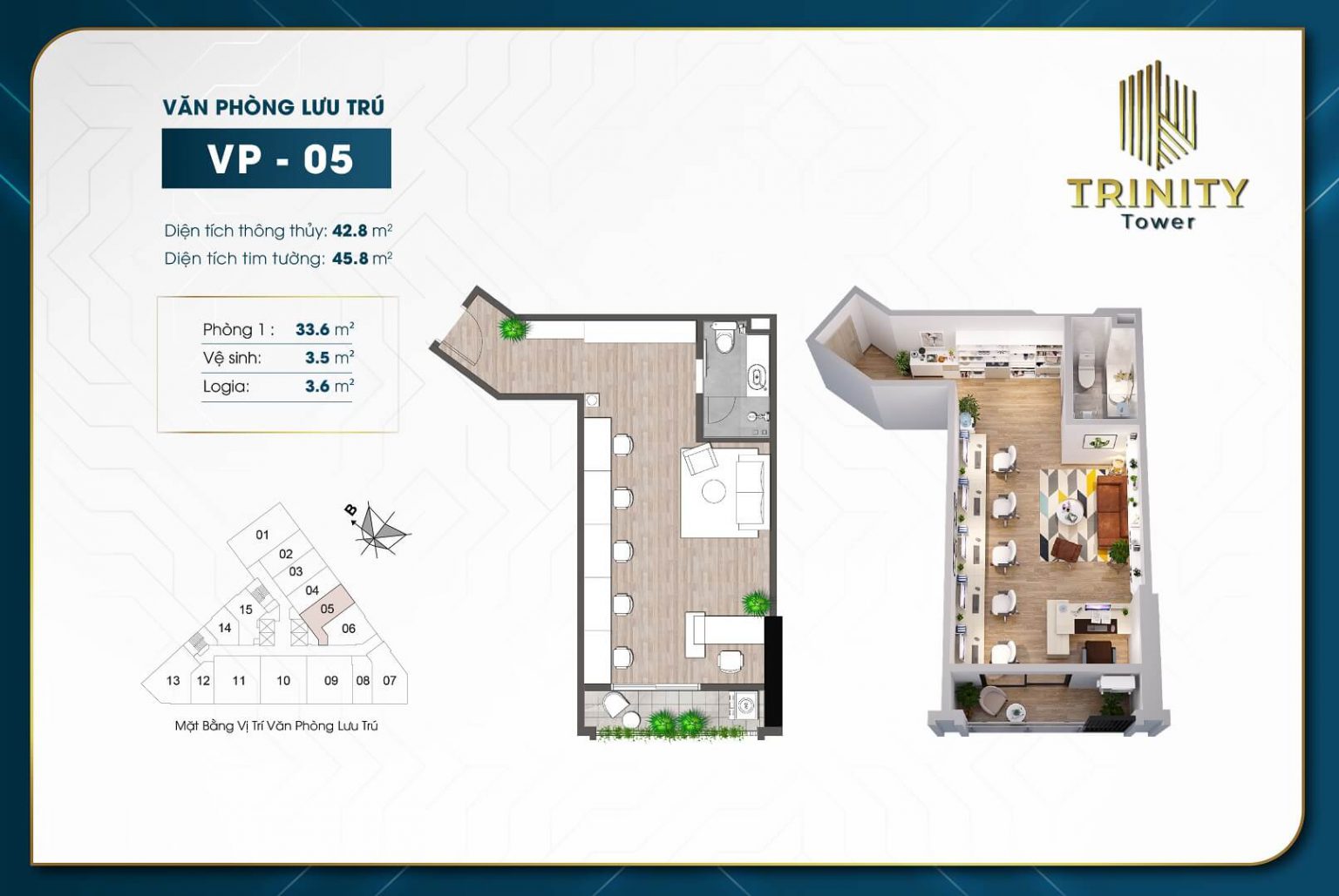 Trinity Tower 145 Hồ Mễ Trì - Bảng Giá Ưu Đãi Mới Nhất 2024
