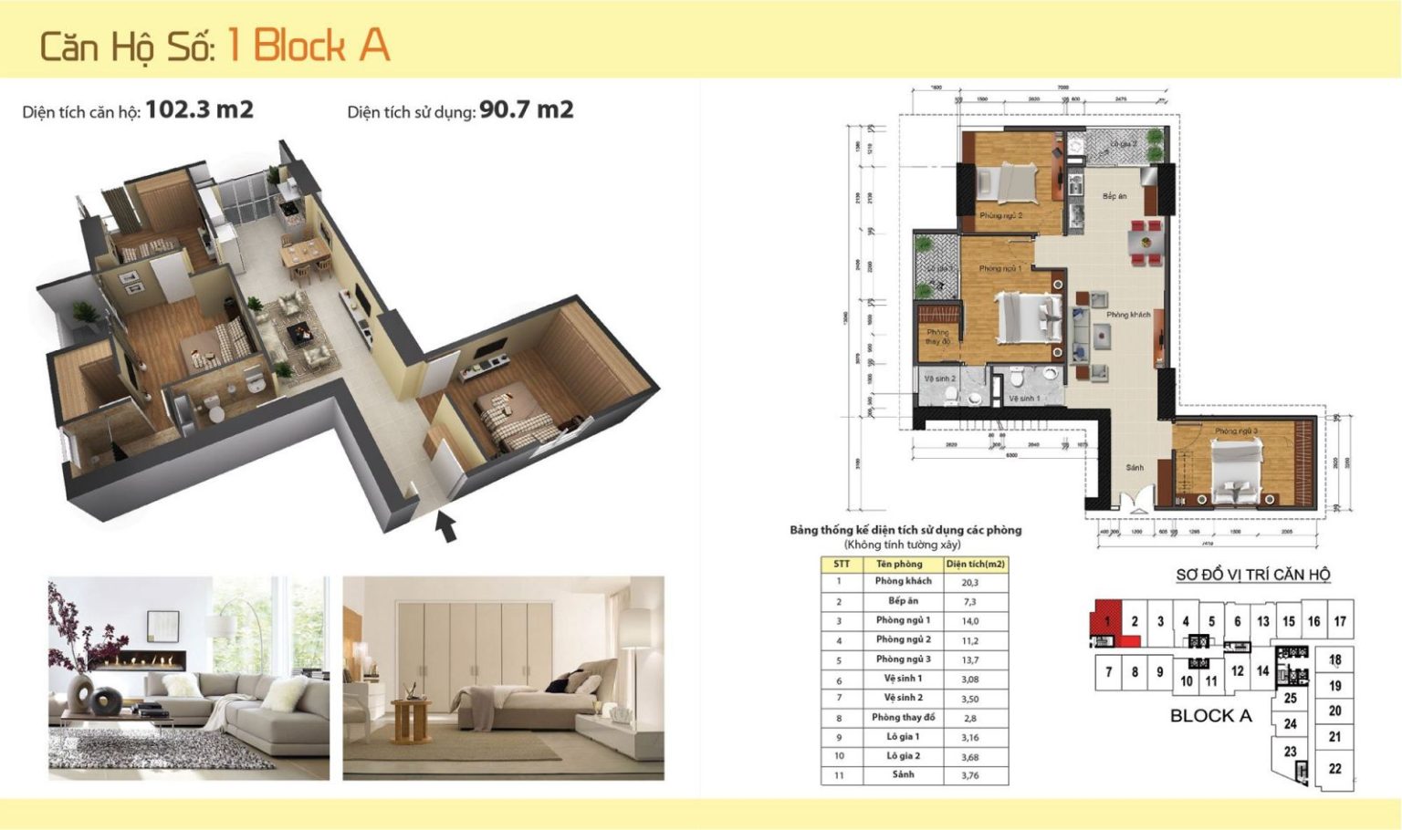 Chung cư Gemek Tower 1 - Quỹ căn Chuyển Nhượng Giá Rẻ