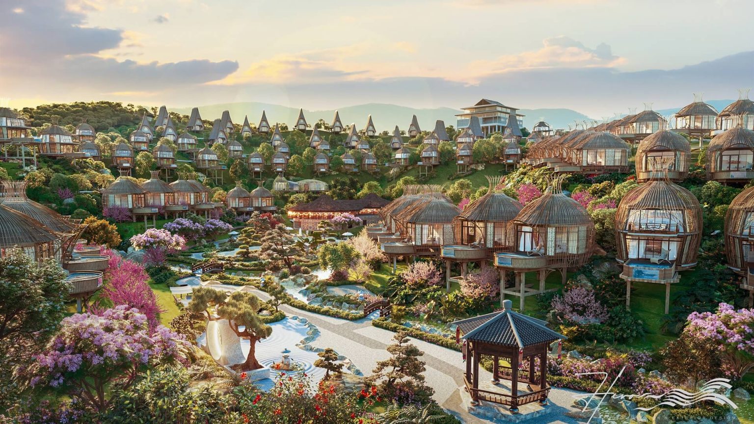 Ravi Onsen Retreat Hòa Bình - Biệt Thự Nghỉ Dưỡng Hồ Dụ